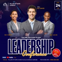 Leadership conference Template | PosterMyWall
