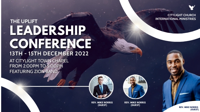 leadership conference flyer template | PosterMyWall