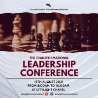 leadership conference flyer template | PosterMyWall