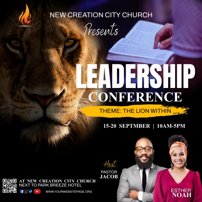 LEADERSHIP CONFERENCE POSTER Template | PosterMyWall