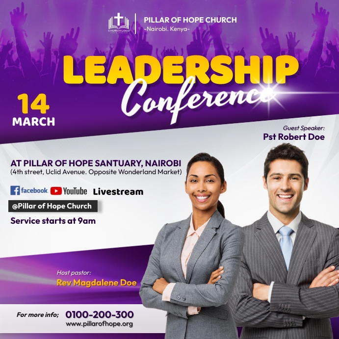 Leadership Template | PosterMyWall