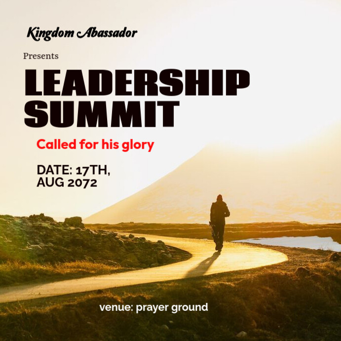 Copy of Leadership | PosterMyWall
