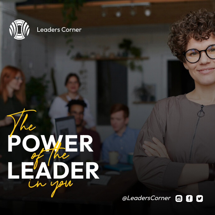 Plantilla de Leadership flyer | PosterMyWall