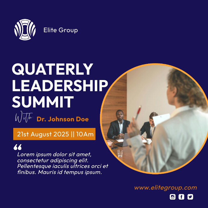 Plantilla de Leadership flyers | PosterMyWall