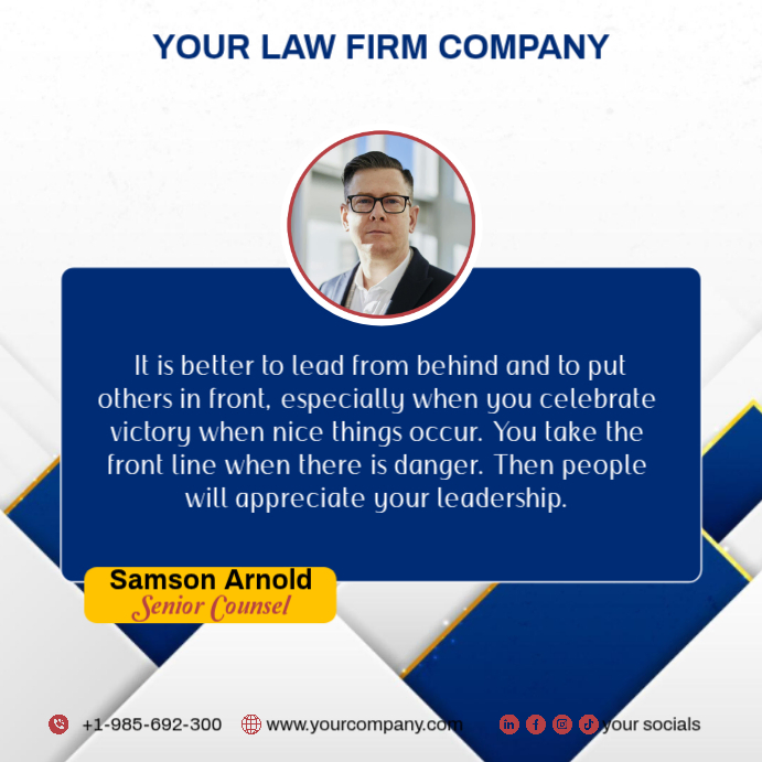 Leadership Quote Template | PosterMyWall