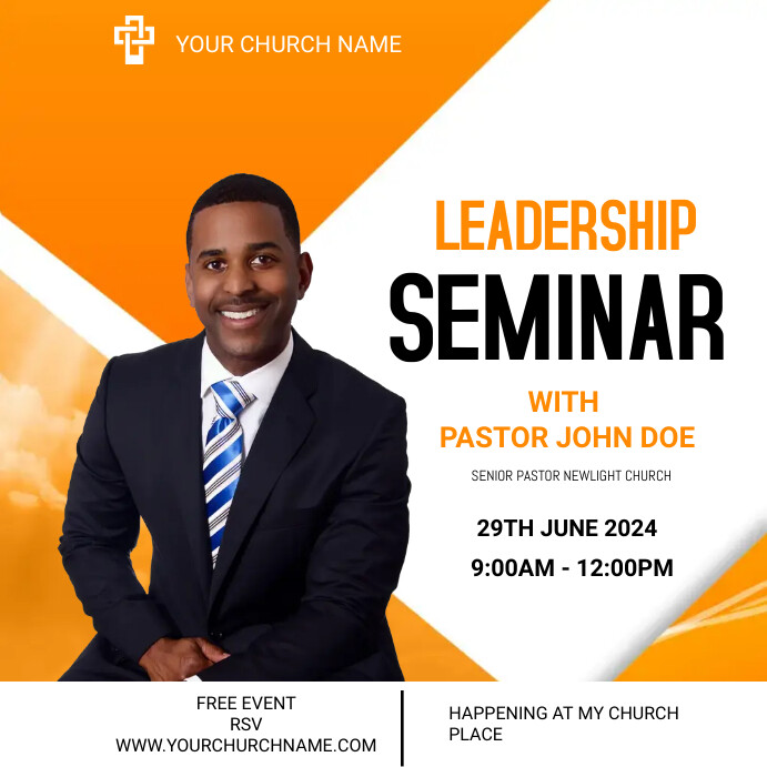 Copy of Leadership Summit | PosterMyWall