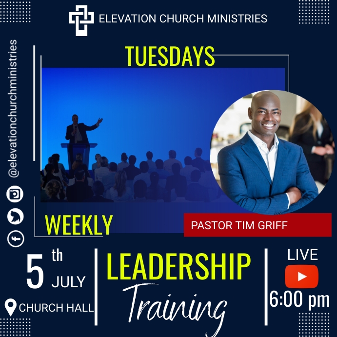 LEADERSHIP SUNDAY (17) Template | PosterMyWall