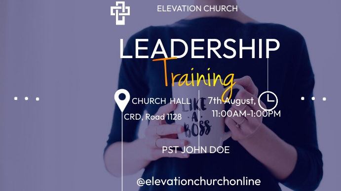 LEADERSHIP TRAINING (2) Template | PosterMyWall