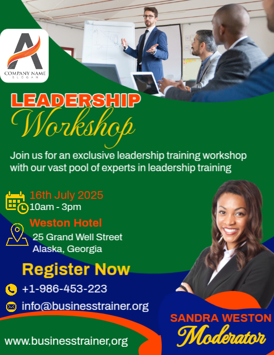 Leadership Training Workshop Ad Template | PosterMyWall
