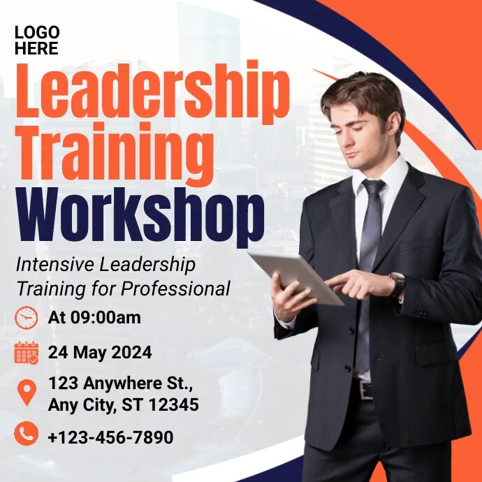 Copy of Leadership Training Workshop | PosterMyWall