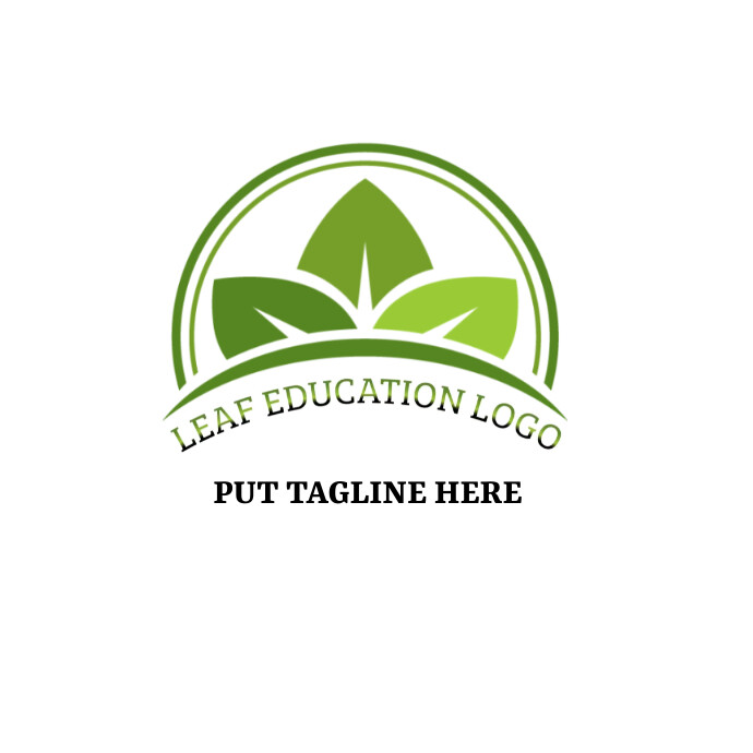 Copy of leaf educational logo | PosterMyWall