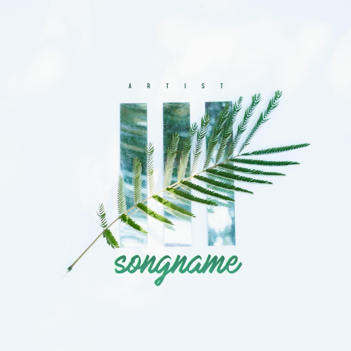 Leaf Nature Album Cover Template | PosterMyWall