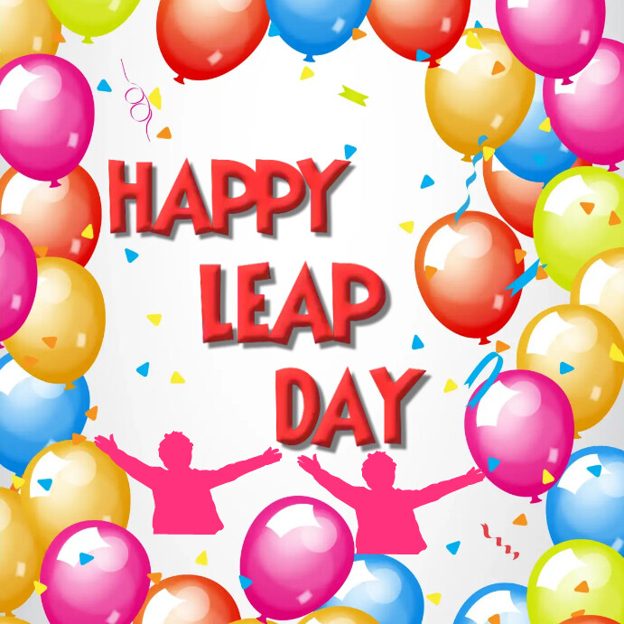 Plantilla de Leap Day Post 2024 | PosterMyWall