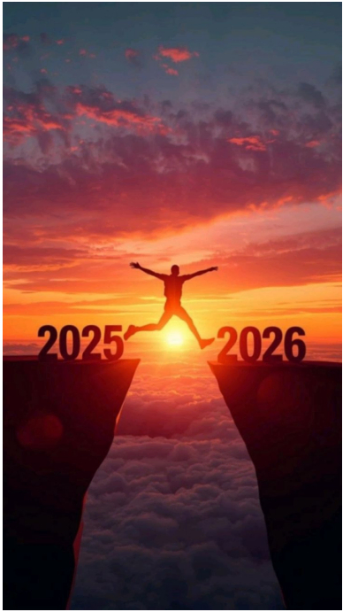 Leap of Progress (2025 → 2026 Transition) Template | PosterMyWall