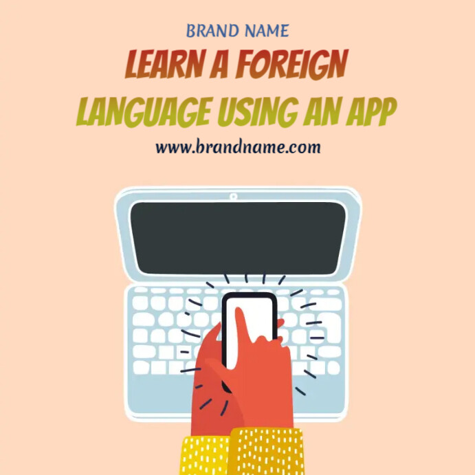 Learn a foreign language Template | PosterMyWall