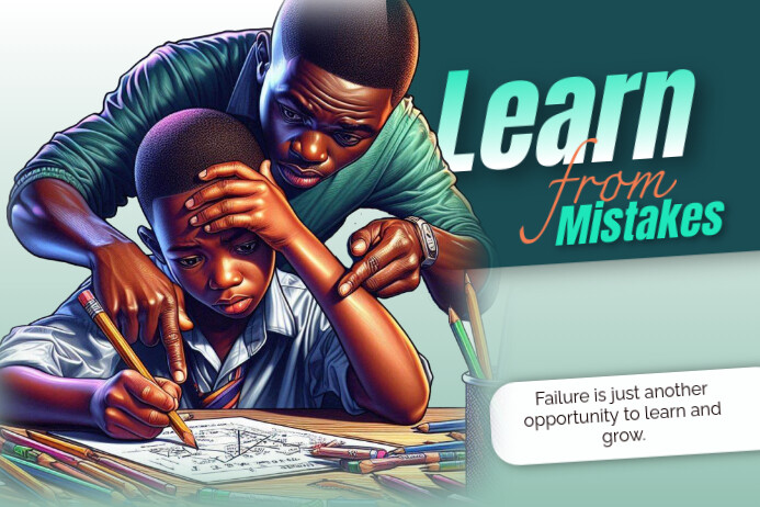 Copy of Learn from mistakes | PosterMyWall