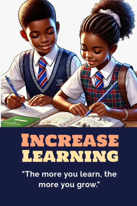 Learning Template | PosterMyWall