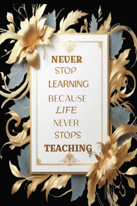 LEARNING Template | PosterMyWall