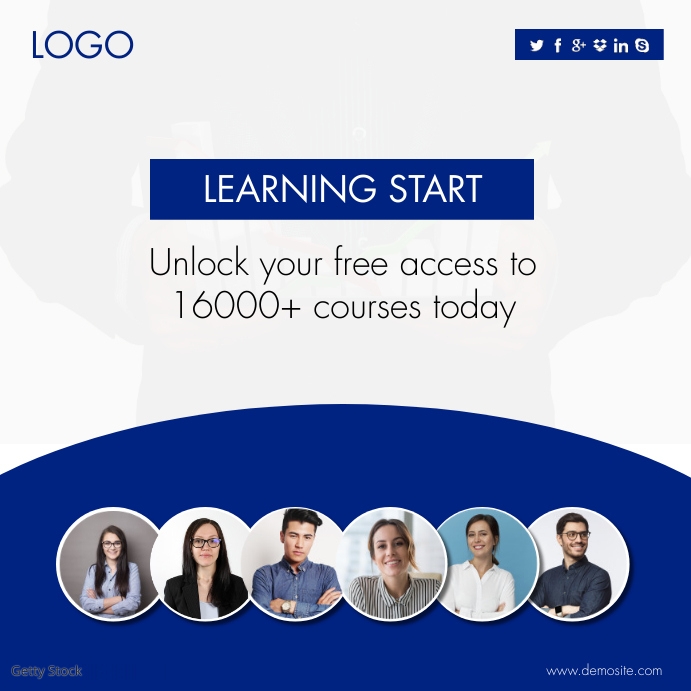 Learning Start Template | PosterMyWall