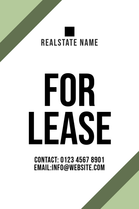 lease real estate flyer Template | PosterMyWall