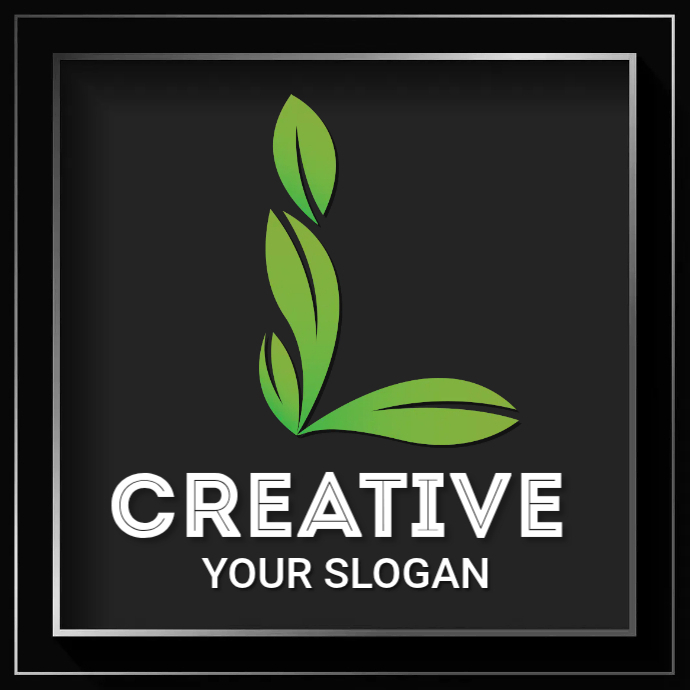 Leaves Logo Sign Template | PosterMyWall
