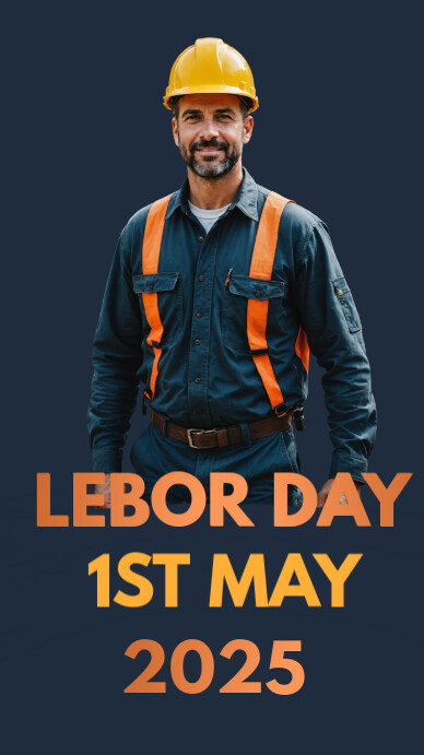 Lebor day Instagram story Template | PosterMyWall