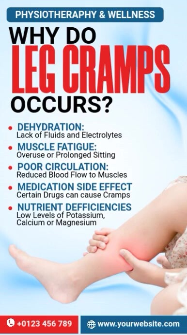 Copy of Leg Cramps Ads | PosterMyWall