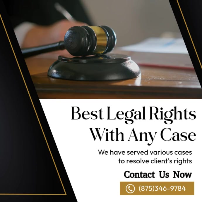 Legal Rights Template | PosterMyWall