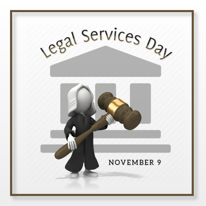 Legal Services Day Template | PosterMyWall