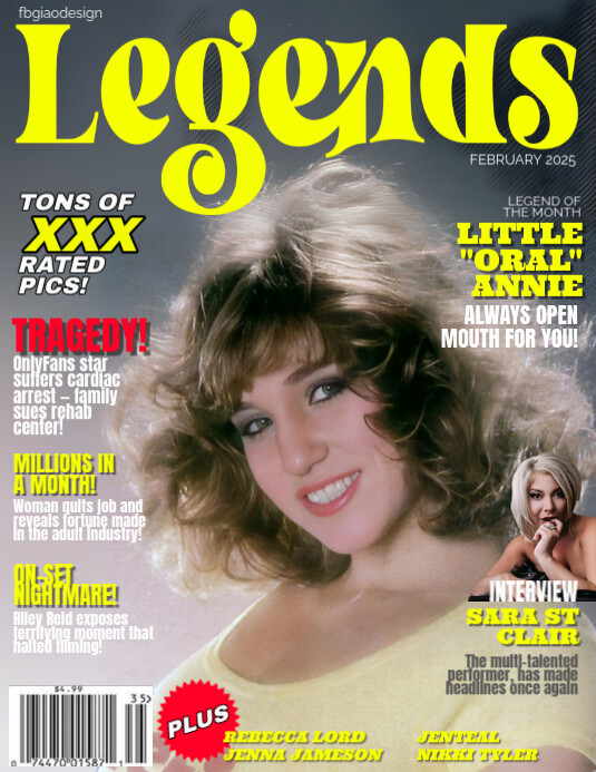 Legends magazine cover 250209 Template | PosterMyWall
