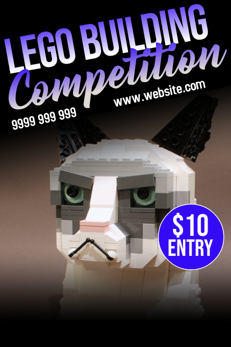 lego building competition Template | PosterMyWall
