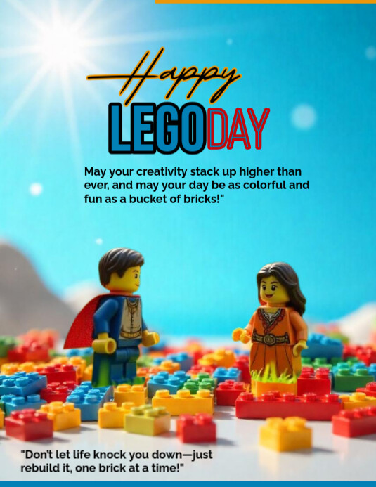 Lego Day Template | PosterMyWall