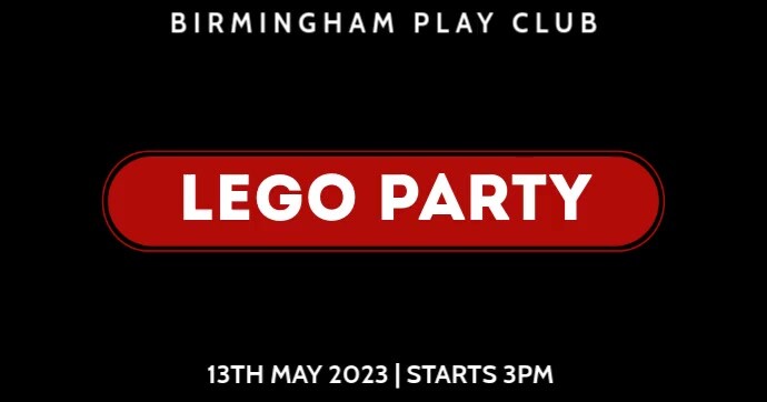 Iklan Video Acara Pesta Lego Templat | PosterMyWall