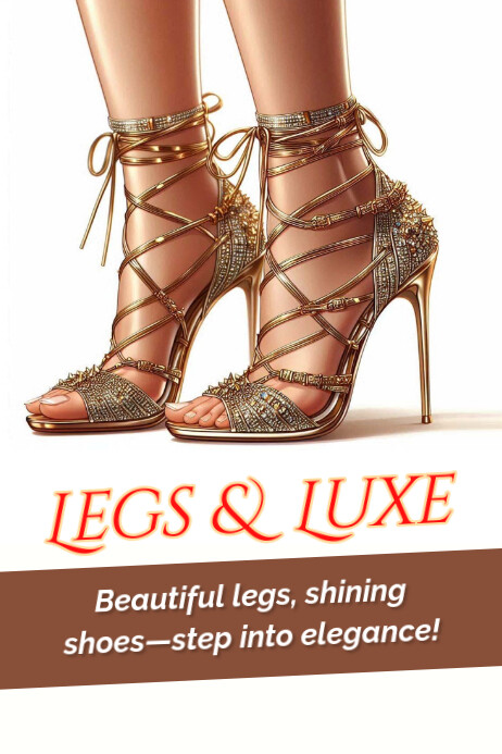 Legs Template | PosterMyWall