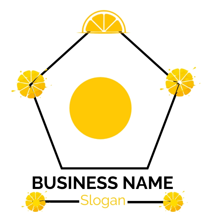 Lemon cartoon logo Template | PosterMyWall