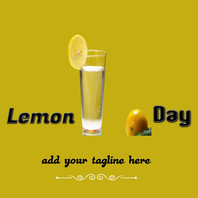 Copy of lemon day | PosterMyWall