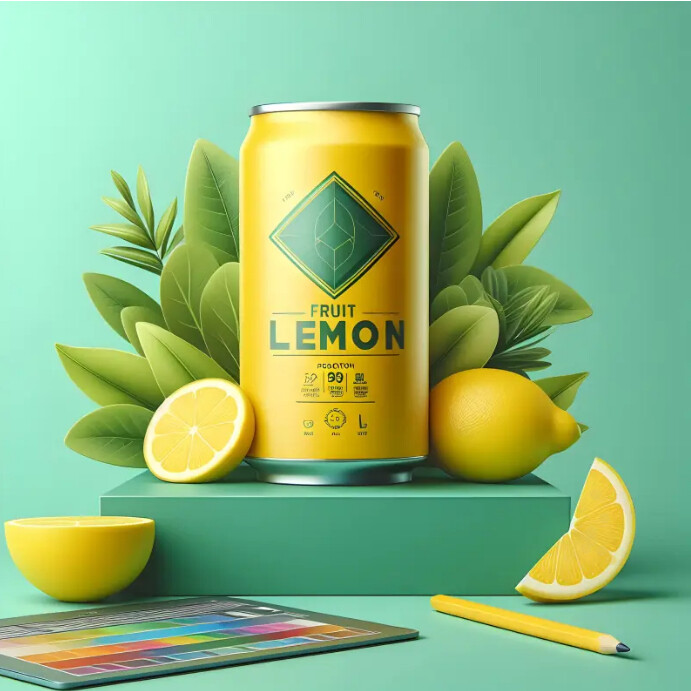 Lemon Fruit Template | PosterMyWall
