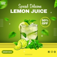 Lemon Juice Template | PosterMyWall