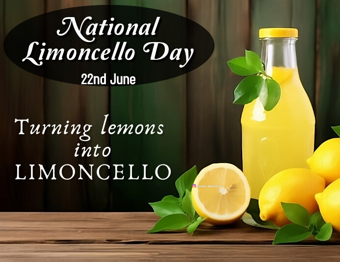 Copy of Lemon Maximalist National Limoncello Day Flye | PosterMyWall