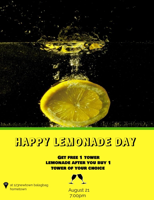 Lemonade day Template | PosterMyWall