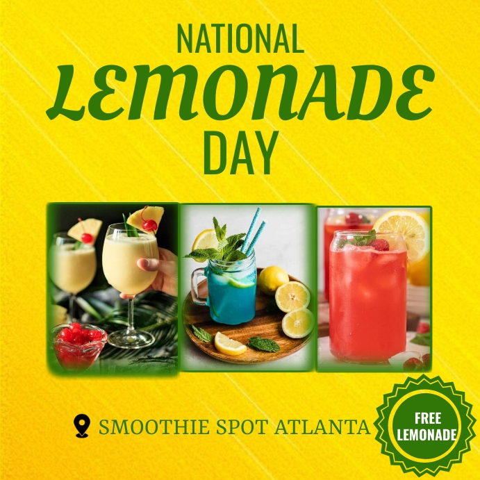 Modèle LEMONADE | PosterMyWall