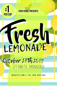 Lemonade Poster Template | PosterMyWall