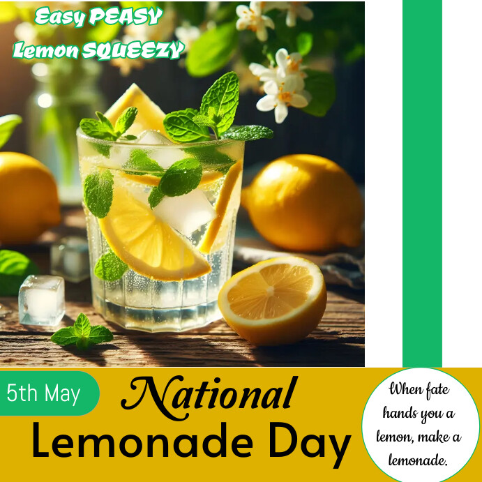Plantilla de Lemonade template | PosterMyWall
