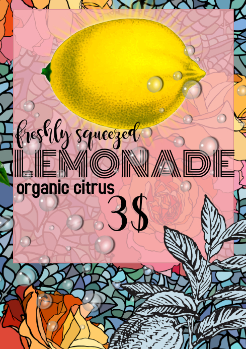 Lemonade templates | PosterMyWall