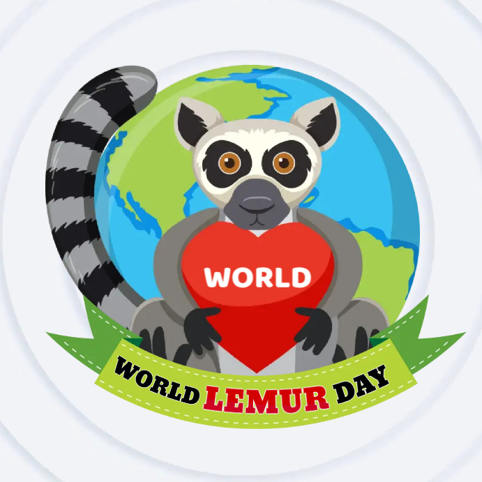 Plantilla de Lemur Day Template | PosterMyWall