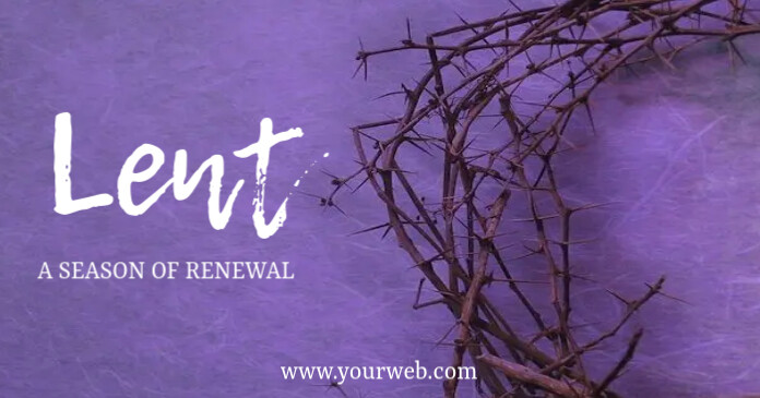 Copy of Lent | PosterMyWall