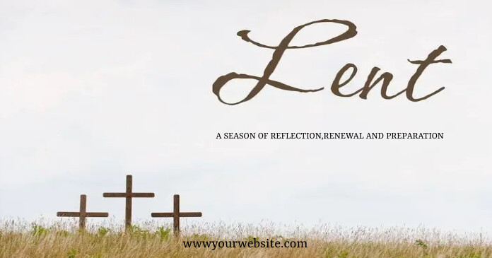 Lent Template | PosterMyWall