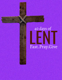 Lent Template | PosterMyWall