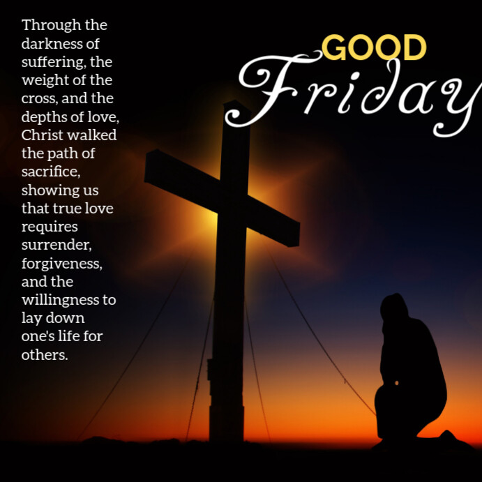 Lent Template | PosterMyWall