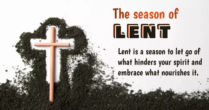 Plantilla de Lent / fasting | PosterMyWall